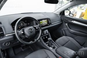 Black Skoda Karoq 2024 in Riga, with an engine capacity of 1.50 L and mileage of 41 thousand km for 23950 €, photo 25 on AUTOMOTO.COM.LV