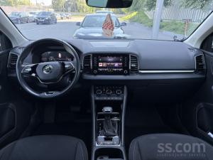 Black Skoda Karoq 2025 in Riga, with an engine capacity of 1.50 L and mileage of 32 thousand km for 23450 €, photo 8 on AUTOMOTO.COM.LV
