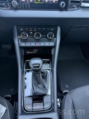 Black Skoda Karoq 2025 in Riga, with an engine capacity of 1.50 L and mileage of 32 thousand km for 23450 €, photo 12 on AUTOMOTO.COM.LV