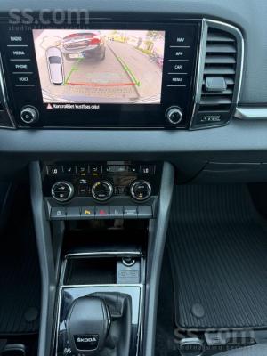 Black Skoda Karoq 2025 in Riga, with an engine capacity of 1.50 L and mileage of 32 thousand km for 23450 €, photo 13 on AUTOMOTO.COM.LV