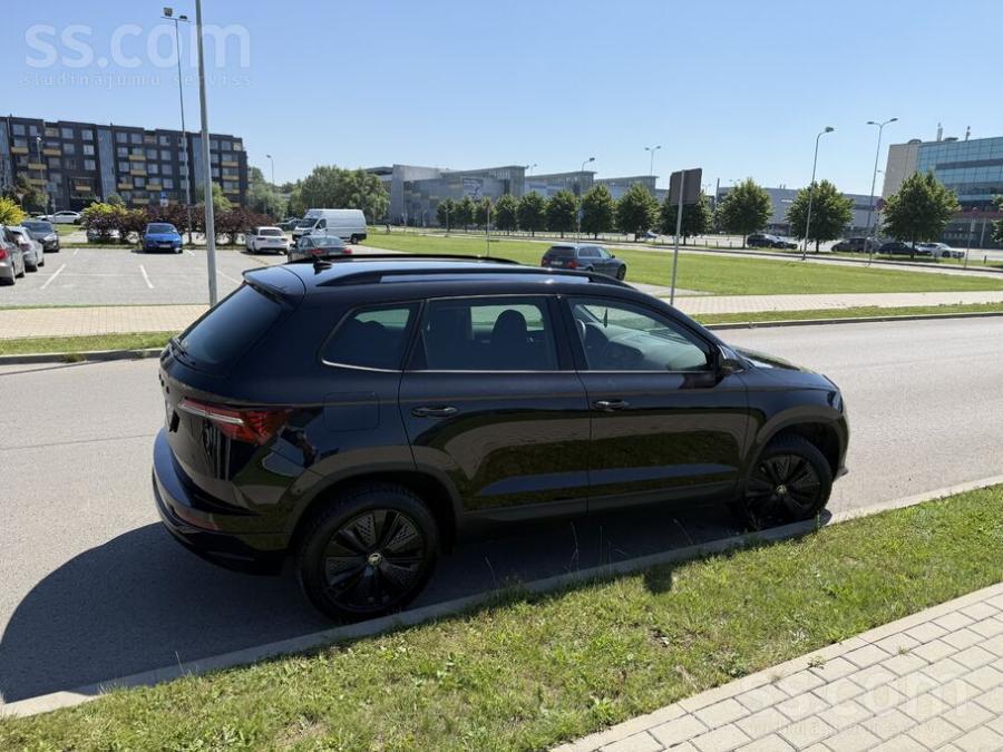 Black Skoda Karoq 2025 in Riga, with an engine capacity of 1.50 L and mileage of 32 thousand km for 23450 €, photo 14 on AUTOMOTO.COM.LV