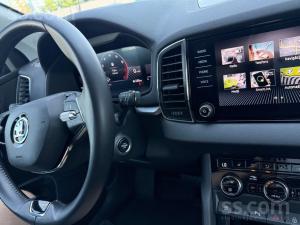 Black Skoda Karoq 2025 in Riga, with an engine capacity of 1.50 L and mileage of 32 thousand km for 23450 €, photo 18 on AUTOMOTO.COM.LV
