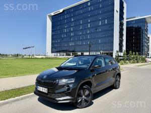 Black Skoda Karoq 2025 in Riga, with an engine capacity of 1.50 L and mileage of 32 thousand km for 23450 €, photo 21 on AUTOMOTO.COM.LV