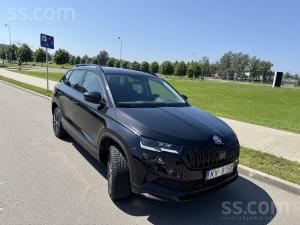 Black Skoda Karoq 2025 in Riga, with an engine capacity of 1.50 L and mileage of 32 thousand km for 23450 €, photo 22 on AUTOMOTO.COM.LV