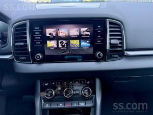 Black Skoda Karoq 2025 in Riga, with an engine capacity of 1.50 L and mileage of 32 thousand km for 23450 €, photo 9 on AUTOMOTO.COM.LV