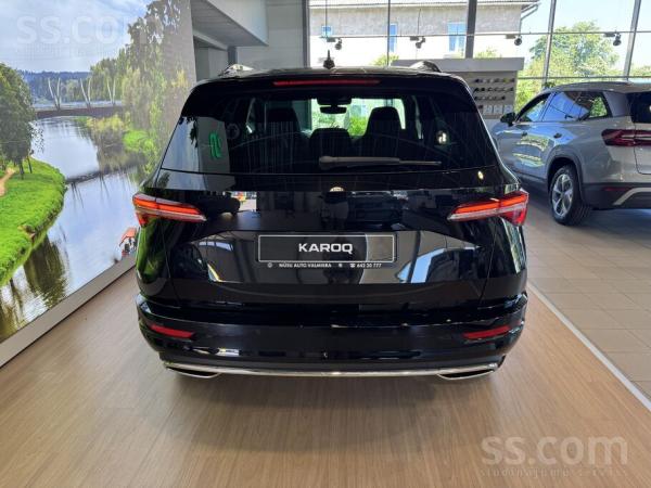 Черный Шкода Karoq 2026 в Валмиера, объемом двигателя 1.50 л и пробегом 5 тыс. км за 35680 €, фото 6 на AUTOMOTO.COM.LV