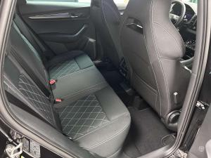 Black Skoda Karoq 2026 in Vilnius, with an engine capacity of 1.50 L and mileage of 5 thousand km for 34600 €, photo 10 on AUTOMOTO.COM.LV