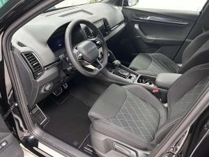 Black Skoda Karoq 2026 in Vilnius, with an engine capacity of 1.50 L and mileage of 5 thousand km for 34600 €, photo 12 on AUTOMOTO.COM.LV