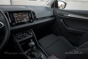 Black Skoda Karoq 2022 in Jelgava, with an engine capacity of 1.50 L and mileage of 149 thousand km for 24082 €, photo 12 on AUTOMOTO.COM.LV