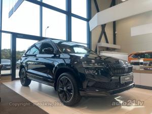 Black Skoda Karoq 2026 in Rakvere, with an engine capacity of 1.50 L and mileage of 7 thousand km for 34940 €, photo  on AUTOMOTO.COM.LV
