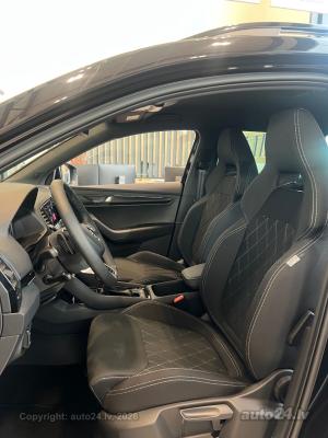 Black Skoda Karoq 2026 in Rakvere, with an engine capacity of 1.50 L and mileage of 7 thousand km for 34940 €, photo 6 on AUTOMOTO.COM.LV
