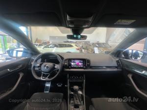 Black Skoda Karoq 2026 in Rakvere, with an engine capacity of 1.50 L and mileage of 7 thousand km for 34940 €, photo 8 on AUTOMOTO.COM.LV