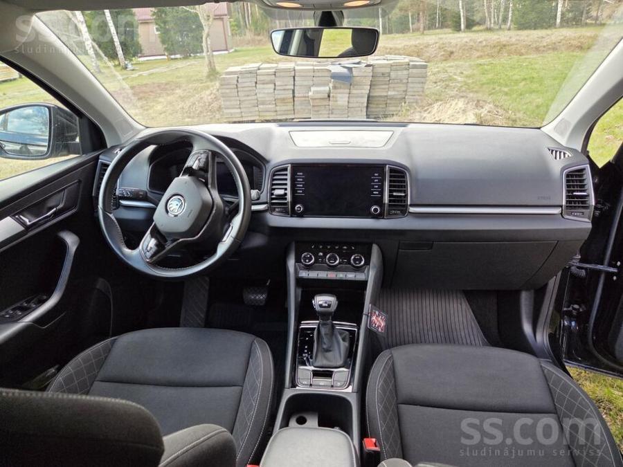 Melns Skoda Karoq 2021 Rīga, ar dzinēja tilpumu 1.50 L un nobraukumu 79 tūkst. km par 20500 €, foto 7 vietnē AUTOMOTO.COM.LV