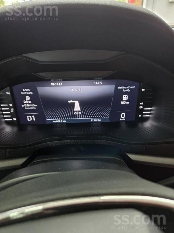 Melns Skoda Karoq 2021 Rīga, ar dzinēja tilpumu 1.50 L un nobraukumu 79 tūkst. km par 20500 €, foto 10 vietnē AUTOMOTO.COM.LV
