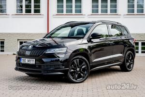 Melns Skoda Karoq 2020 Pērnava, ar dzinēja tilpumu 2.00 L un nobraukumu 202 tūkst. km par 19900 €, foto  vietnē AUTOMOTO.COM.LV