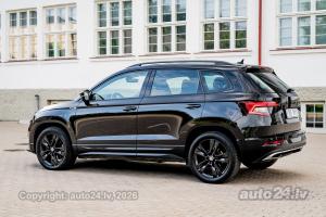 Black Skoda Karoq 2020 in Parnu, with an engine capacity of 2.00 L and mileage of 202 thousand km for 19900 €, photo 3 on AUTOMOTO.COM.LV