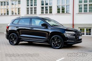 Black Skoda Karoq 2020 in Parnu, with an engine capacity of 2.00 L and mileage of 202 thousand km for 19900 €, photo 5 on AUTOMOTO.COM.LV