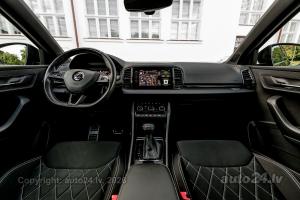 Black Skoda Karoq 2020 in Parnu, with an engine capacity of 2.00 L and mileage of 202 thousand km for 19900 €, photo 16 on AUTOMOTO.COM.LV
