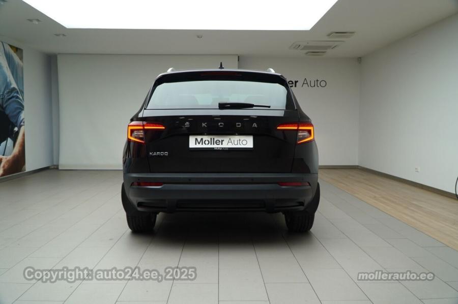 Black Skoda Karoq 2021 in Tallinn, with an engine capacity of 1.50 L and mileage of 141 thousand km for 17900 €, photo 5 on AUTOMOTO.COM.LV