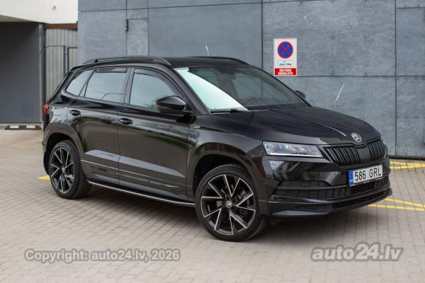 Melns Skoda Karoq 2021 Pērnava, ar dzinēja tilpumu 2.00 L un nobraukumu 113 tūkst. km par 23900 €, foto 2 vietnē AUTOMOTO.COM.LV