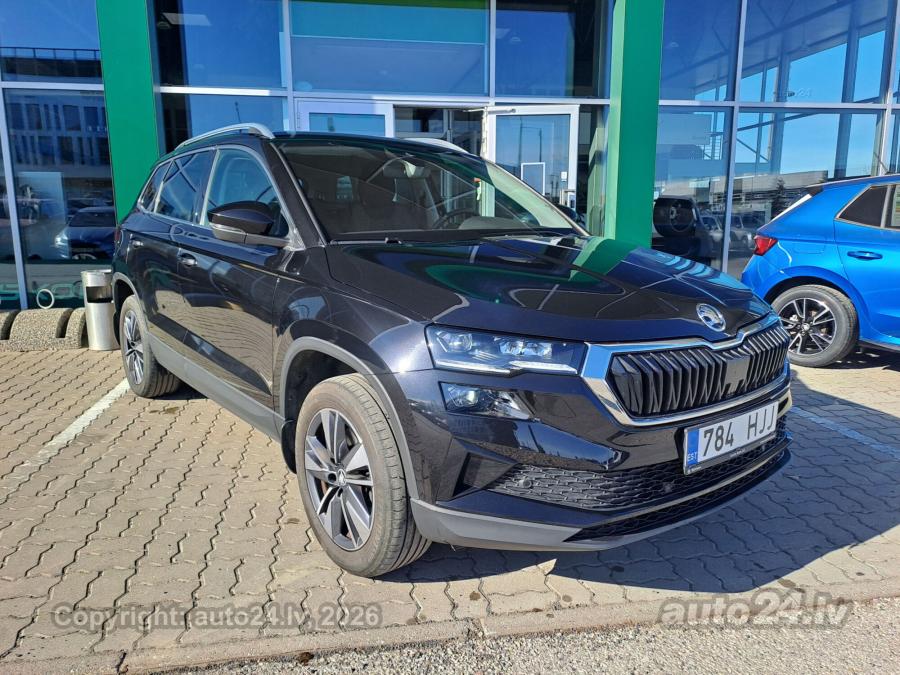 Melns Skoda Karoq 2022 Tartu, ar dzinēja tilpumu 1.50 L un nobraukumu 48 tūkst. km par 25000 €, foto 1 vietnē AUTOMOTO.COM.LV