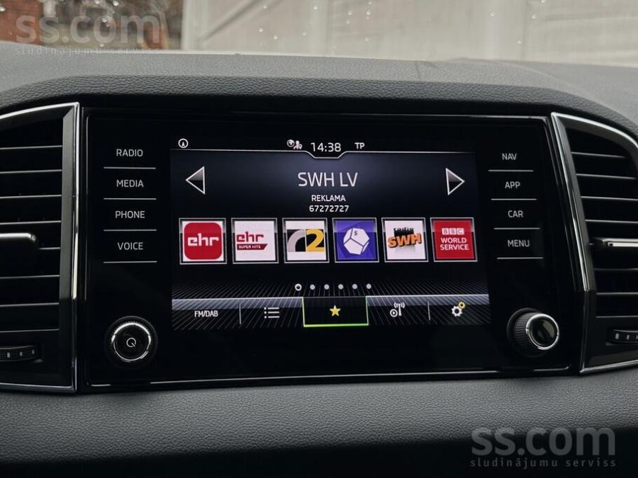 Melns Skoda Karoq 2022 Rīga, ar dzinēja tilpumu 2.00 L un nobraukumu 142 tūkst. km par 18950 €, foto 14 vietnē AUTOMOTO.COM.LV