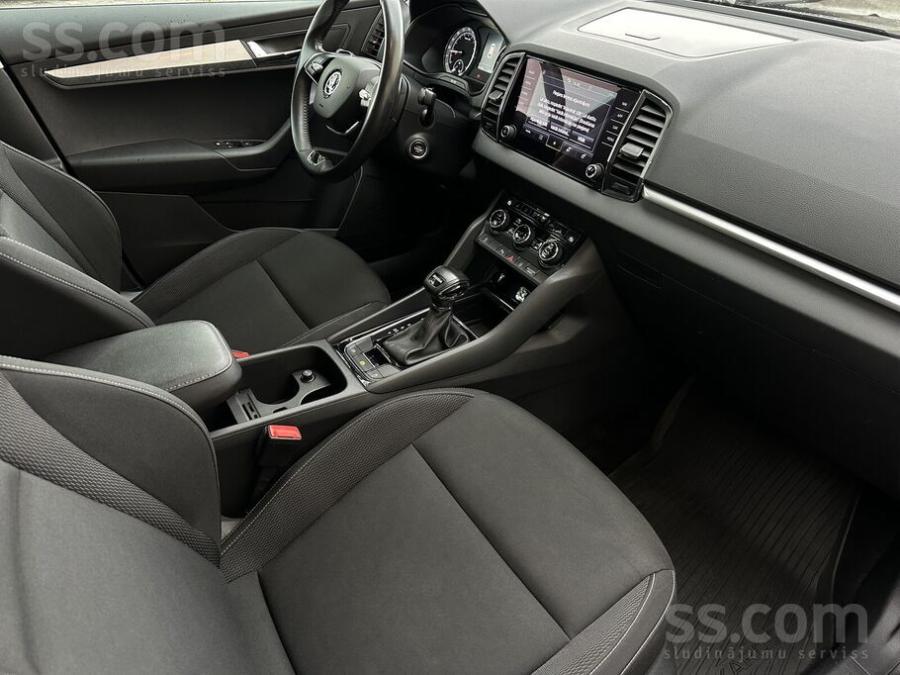 Melns Skoda Karoq 2022 Rīga, ar dzinēja tilpumu 2.00 L un nobraukumu 142 tūkst. km par 18950 €, foto 19 vietnē AUTOMOTO.COM.LV
