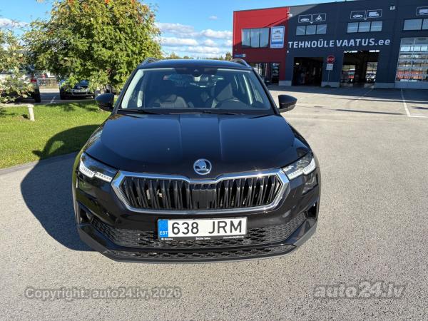 Black Skoda Karoq 2022 in Tallinn, with an engine capacity of 1.50 L and mileage of 99 thousand km for 22999 €, photo 6 on AUTOMOTO.COM.LV