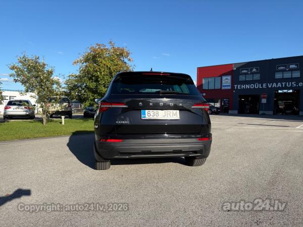 Black Skoda Karoq 2022 in Tallinn, with an engine capacity of 1.50 L and mileage of 99 thousand km for 22999 €, photo 7 on AUTOMOTO.COM.LV