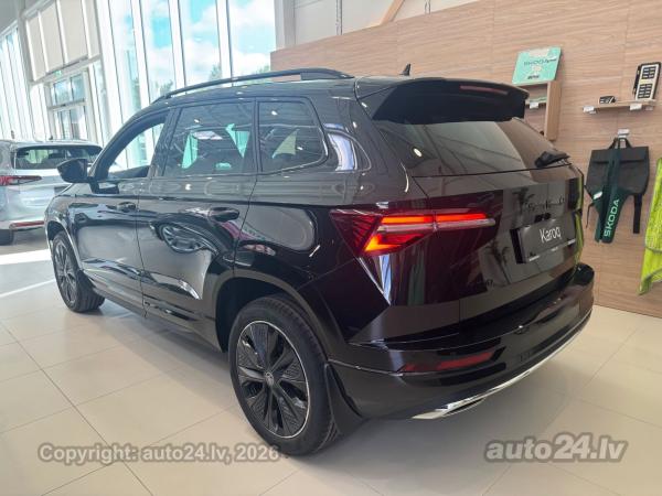 Black Skoda Karoq 2026 in Paide, with an engine capacity of 0.00 L and mileage of 0 thousand km for 34420 €, photo 5 on AUTOMOTO.COM.LV