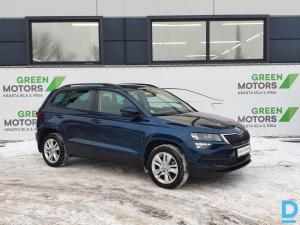 Blue Skoda Karoq 2018 in Tukums, with an engine capacity of 1.60 L and mileage of 67 thousand km for 18900 €, photo 4 on AUTOMOTO.COM.LV