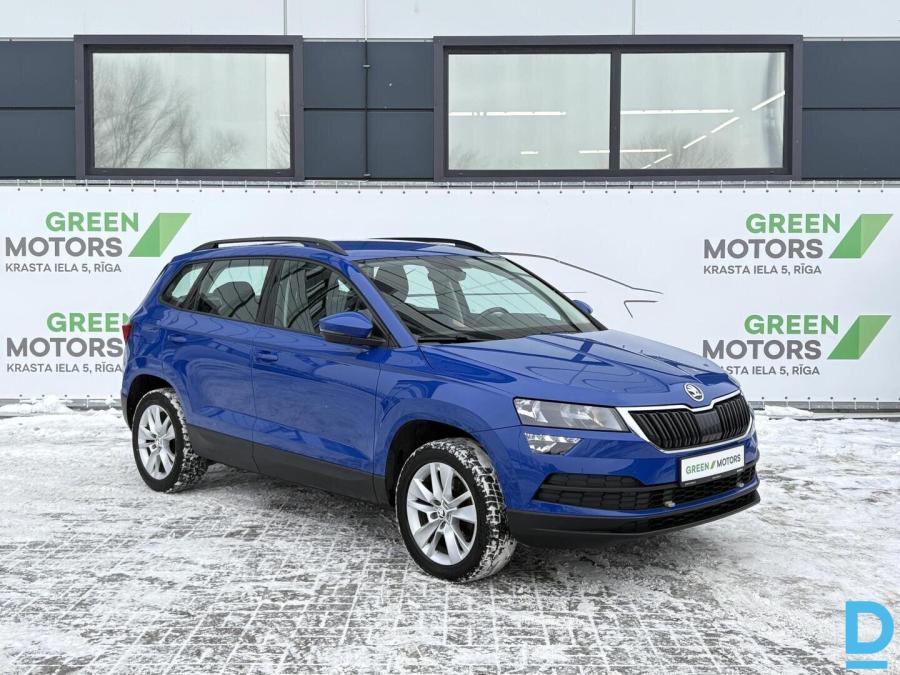 Zils Skoda Karoq 2018 Tukums, ar dzinēja tilpumu 1.60 L un nobraukumu 154 tūkst. km par 15500 €, foto 1 vietnē AUTOMOTO.COM.LV