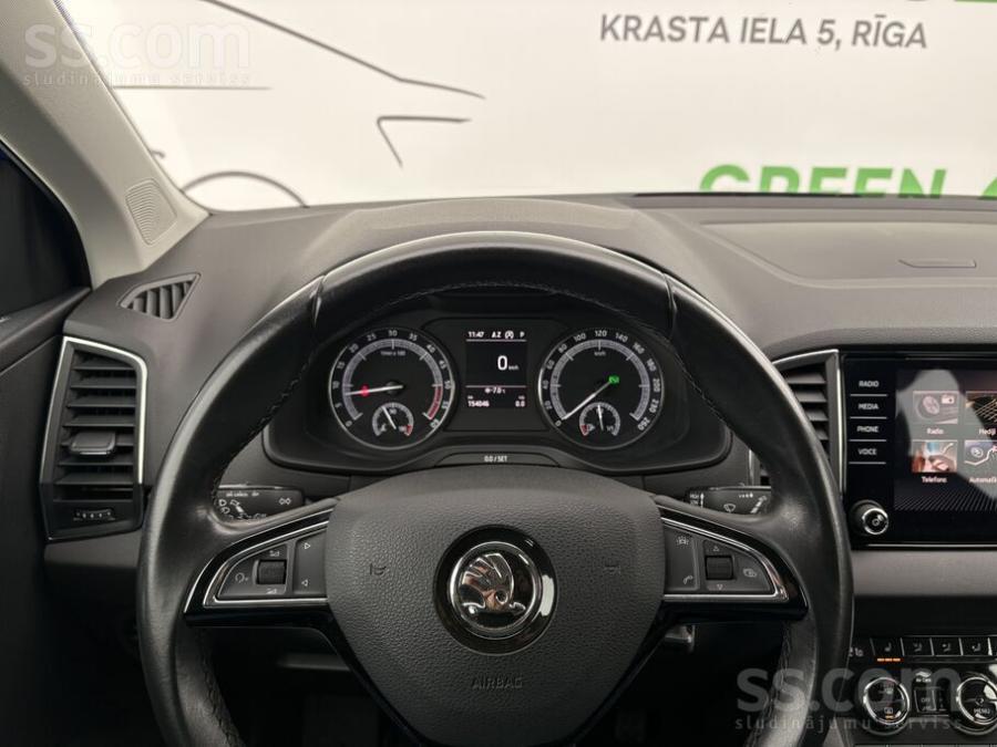 Синий Шкода Karoq 2018 в Рига, объемом двигателя 1.60 л и пробегом 154 тыс. км за 15500 €, фото 16 на AUTOMOTO.COM.LV