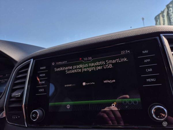 Blue Skoda Karoq 2018 in Siauliai, with an engine capacity of 1.60 L and mileage of 172 thousand km for 16500 €, photo 8 on AUTOMOTO.COM.LV