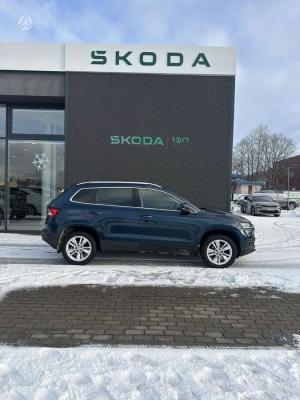 Zils Skoda Karoq 2019 Klaipėda, ar dzinēja tilpumu 1.50 L un nobraukumu 114 tūkst. km par 14990 €, foto  vietnē AUTOMOTO.COM.LV