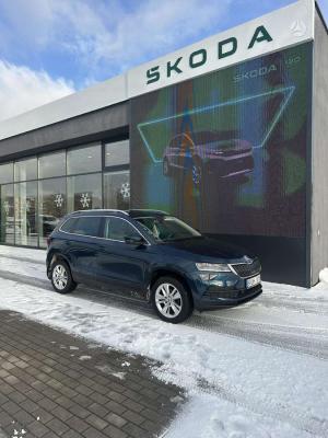 Zils Skoda Karoq 2019 Klaipėda, ar dzinēja tilpumu 1.50 L un nobraukumu 114 tūkst. km par 14990 €, foto 2 vietnē AUTOMOTO.COM.LV