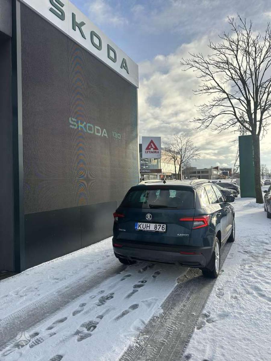 Zils Skoda Karoq 2019 Klaipėda, ar dzinēja tilpumu 1.50 L un nobraukumu 114 tūkst. km par 14990 €, foto 5 vietnē AUTOMOTO.COM.LV