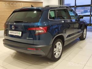 Blue Skoda Karoq 2019 in Riga, with an engine capacity of 1.50 L and mileage of 85 thousand km for 18990 €, photo 6 on AUTOMOTO.COM.LV