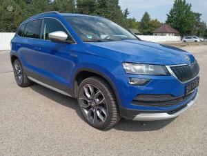 Zils Skoda Karoq 2019 Utena, ar dzinēja tilpumu 1.97 L un nobraukumu 213 tūkst. km par 16900 €, foto 3 vietnē AUTOMOTO.COM.LV