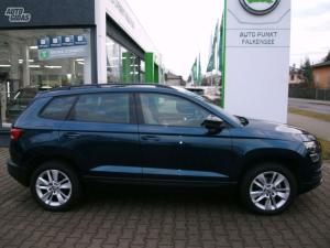 Blue Skoda Karoq 2020 in Kaunas, with an engine capacity of 0.00 L and mileage of 47 thousand km for 25387 €, photo 3 on AUTOMOTO.COM.LV