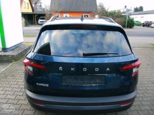 Blue Skoda Karoq 2020 in Kaunas, with an engine capacity of 0.00 L and mileage of 47 thousand km for 25387 €, photo 5 on AUTOMOTO.COM.LV