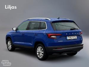 Blue Skoda Karoq 2021 in Kaunas, with an engine capacity of 0.00 L and mileage of 56 thousand km for 25287 €, photo 2 on AUTOMOTO.COM.LV