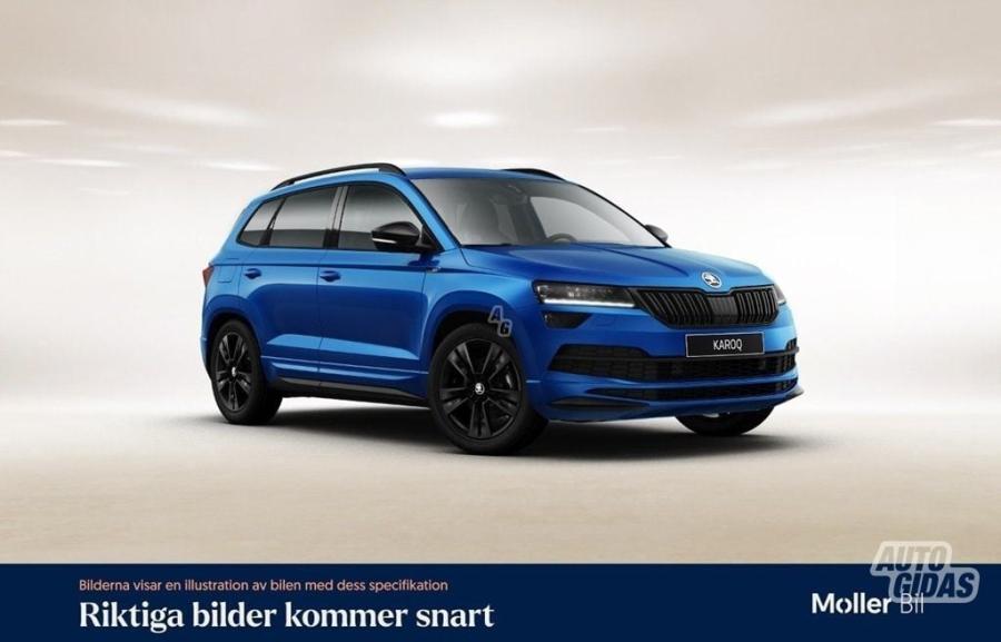 Blue Skoda Karoq 2021 in Kaunas, with an engine capacity of 0.00 L and mileage of 87 thousand km for 28393 €, photo 1 on AUTOMOTO.COM.LV