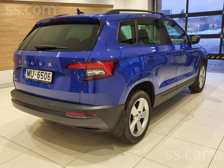 Zils Skoda Karoq 2021 Rīga, ar dzinēja tilpumu 1.50 L un nobraukumu 78 tūkst. km par 19490 €, foto 6 vietnē AUTOMOTO.COM.LV