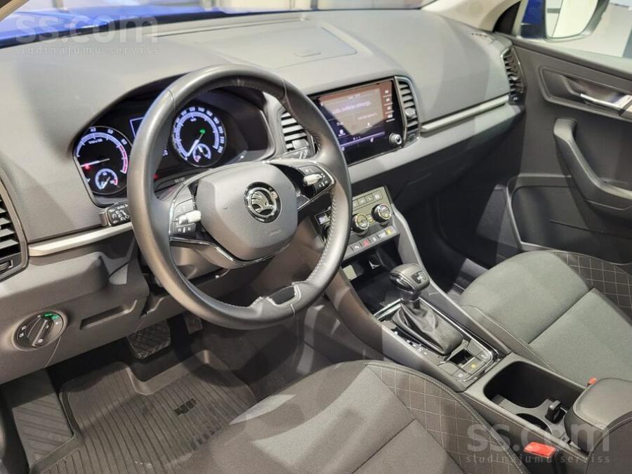 Zils Skoda Karoq 2021 Rīga, ar dzinēja tilpumu 1.50 L un nobraukumu 78 tūkst. km par 19490 €, foto 10 vietnē AUTOMOTO.COM.LV