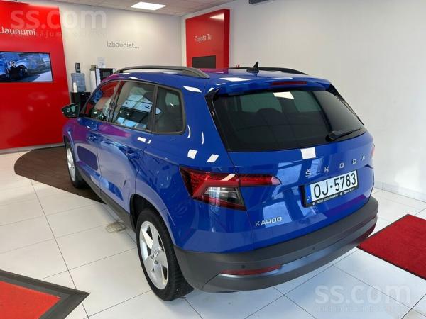 Zils Skoda Karoq 2021 Jēkabpils, ar dzinēja tilpumu 1.50 L un nobraukumu 75 tūkst. km par 19500 €, foto 4 vietnē AUTOMOTO.COM.LV