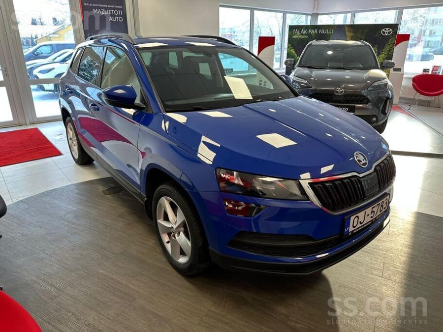 Zils Skoda Karoq 2021 Jēkabpils, ar dzinēja tilpumu 1.50 L un nobraukumu 75 tūkst. km par 19500 €, foto 8 vietnē AUTOMOTO.COM.LV