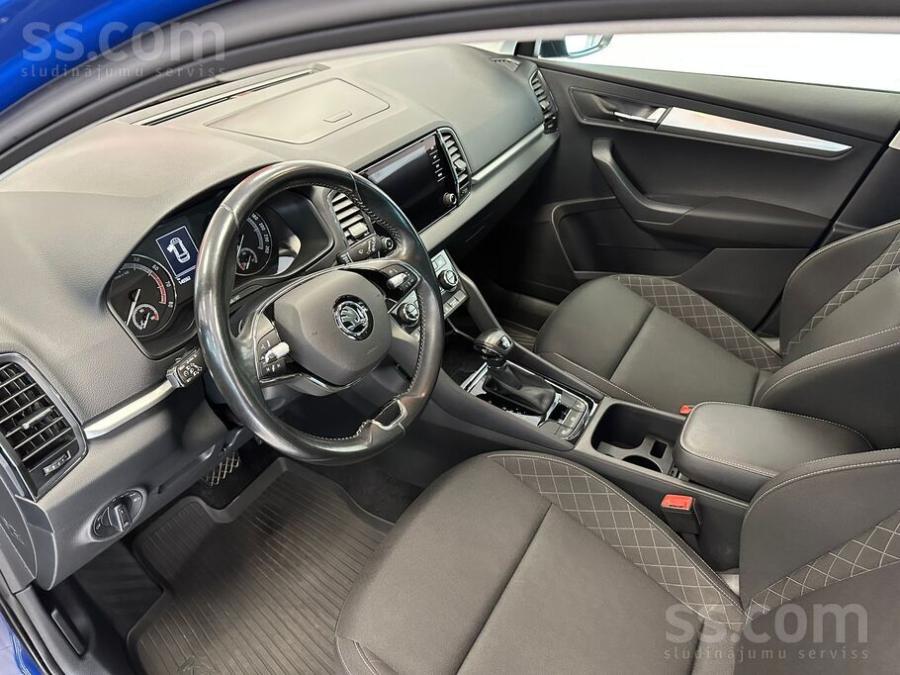 Zils Skoda Karoq 2021 Jēkabpils, ar dzinēja tilpumu 1.50 L un nobraukumu 75 tūkst. km par 19500 €, foto 10 vietnē AUTOMOTO.COM.LV