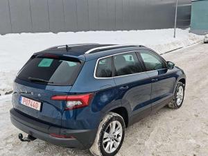 Blue Skoda Karoq 2021 in Vilnius, with an engine capacity of 1.50 L and mileage of 263 thousand km for 14700 €, photo 8 on AUTOMOTO.COM.LV