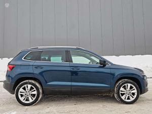 Blue Skoda Karoq 2021 in Vilnius, with an engine capacity of 1.50 L and mileage of 263 thousand km for 14700 €, photo 13 on AUTOMOTO.COM.LV